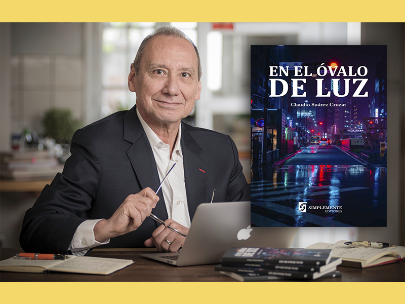 Simplemente editores presenta «En el Óvalo de luz» de Claudio Suárez ...